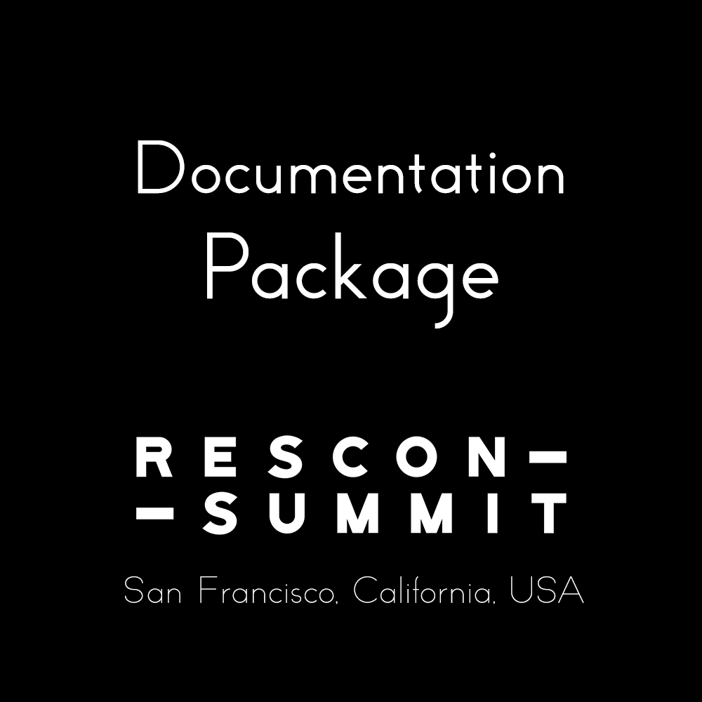 Documentation Package • RESCON Summit